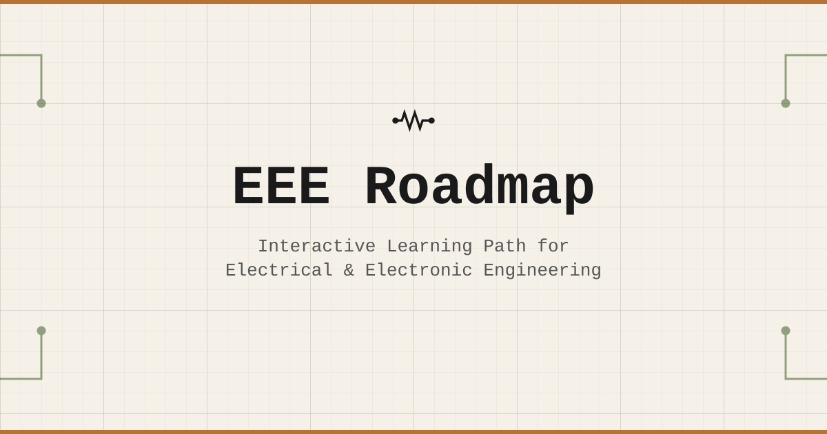 Fundamentals | EEE Roadmap